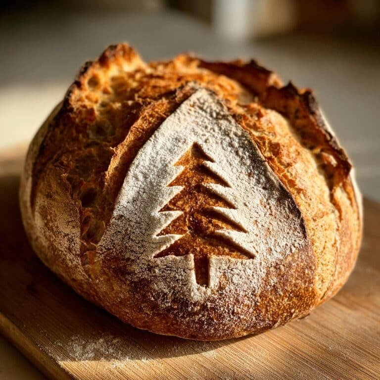 Magical Christmas Tree Sourdough Scoring in 5 Simple Steps