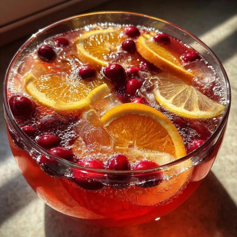 10-Minute Holiday Punch Recipe: Festive Refreshment Magic