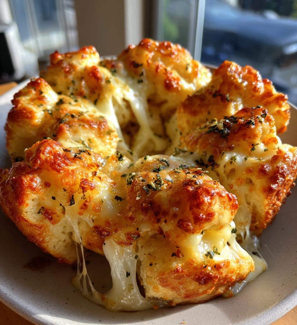 3-Ingredient Cheesy Pizza Monkey Bread Pure Comfort Food Bliss