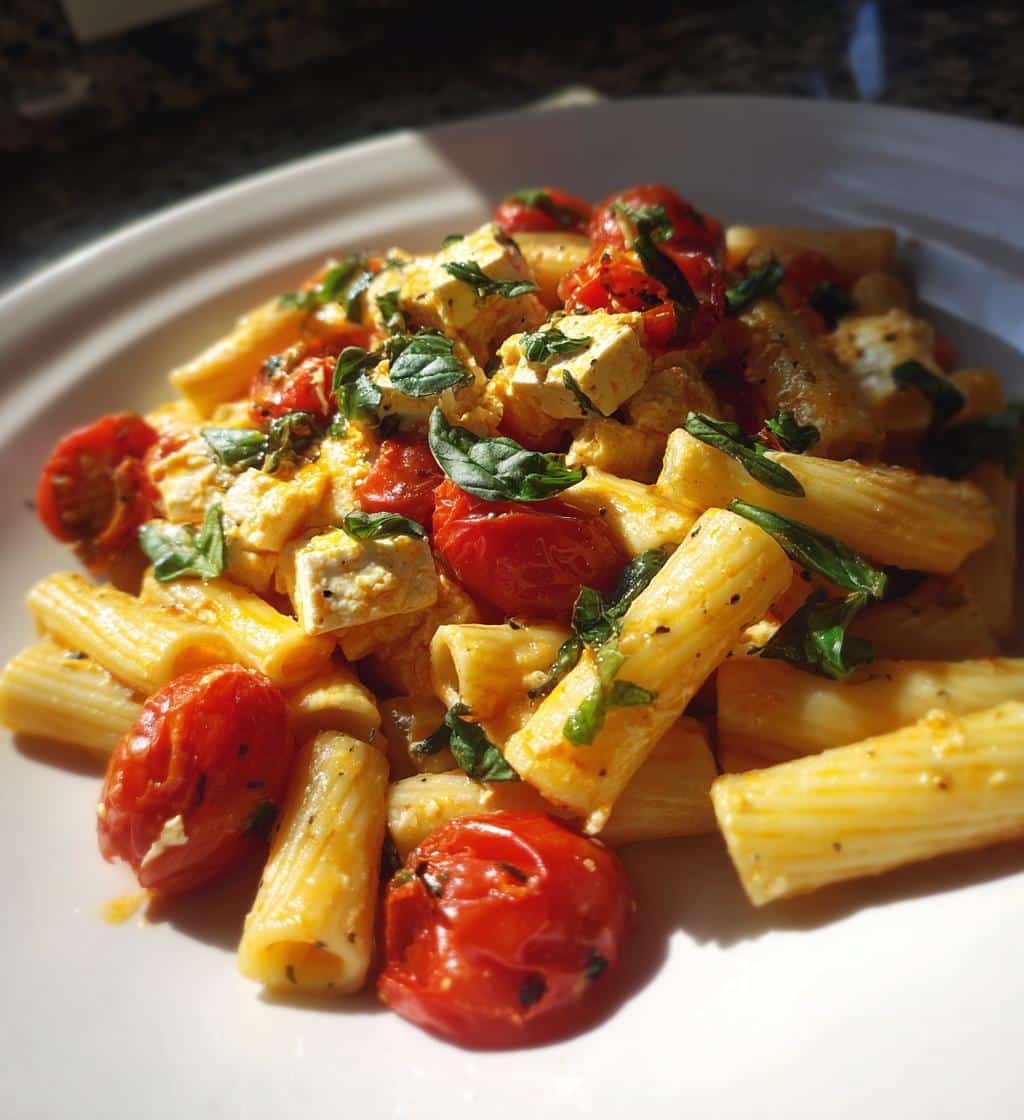 Creamy Baked Feta Pasta: A 5-Ingredient Marvel!