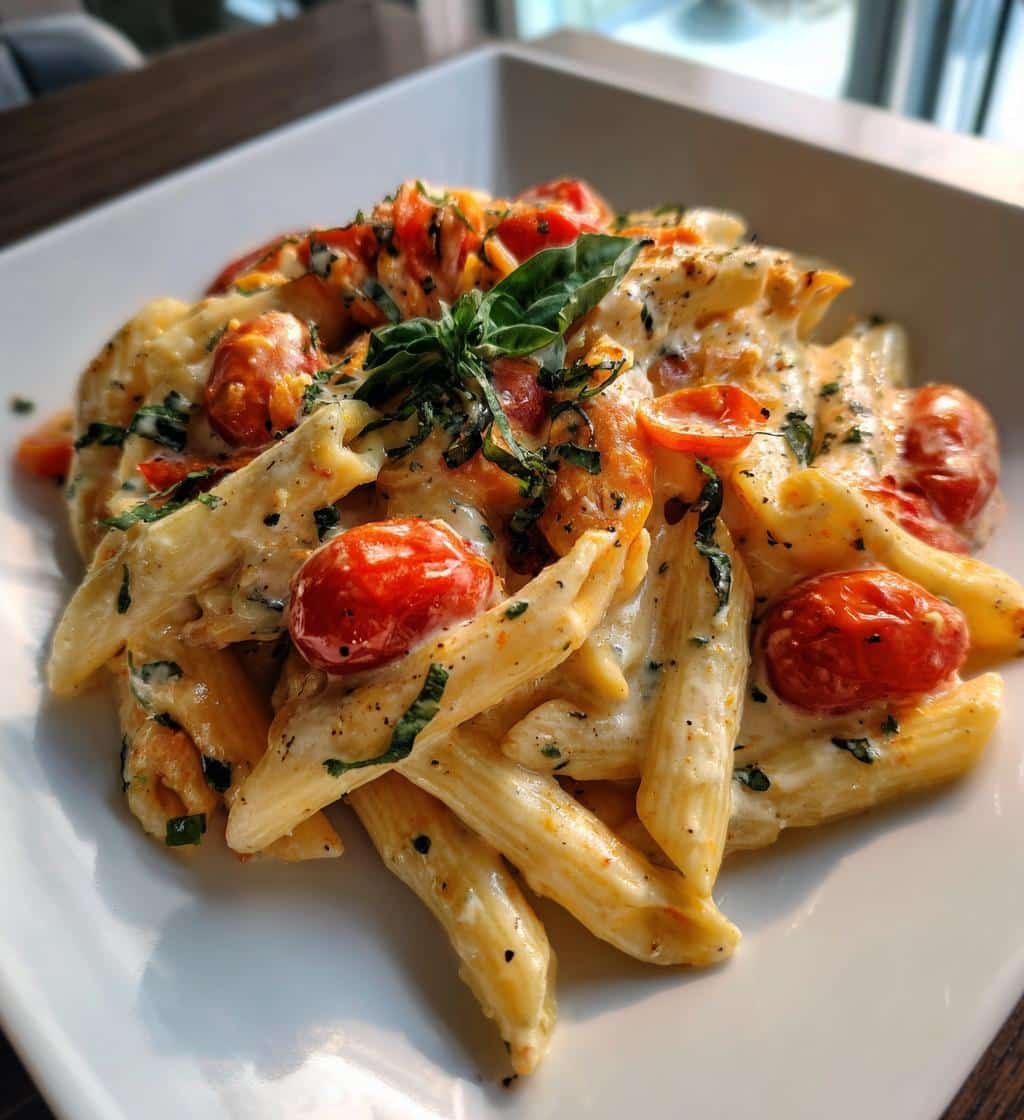 Creamy Baked Feta Pasta: A 5-Ingredient Marvel!