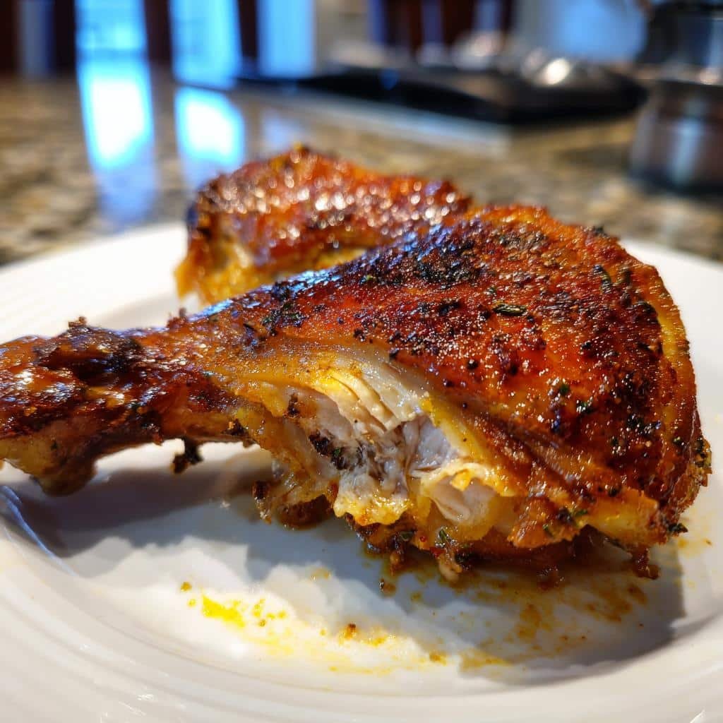 Amazing 4-Ingredient Crockpot Leg Quarters Recipe - Tender & Juicy