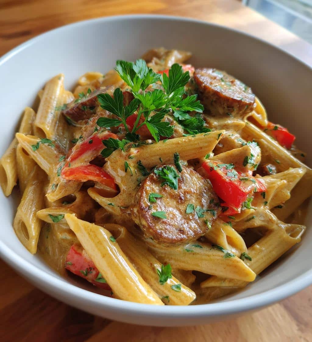Easy One Pot Creamy Cajun Sausage Pasta in Just 30 Minutes (Exactly 60 ...