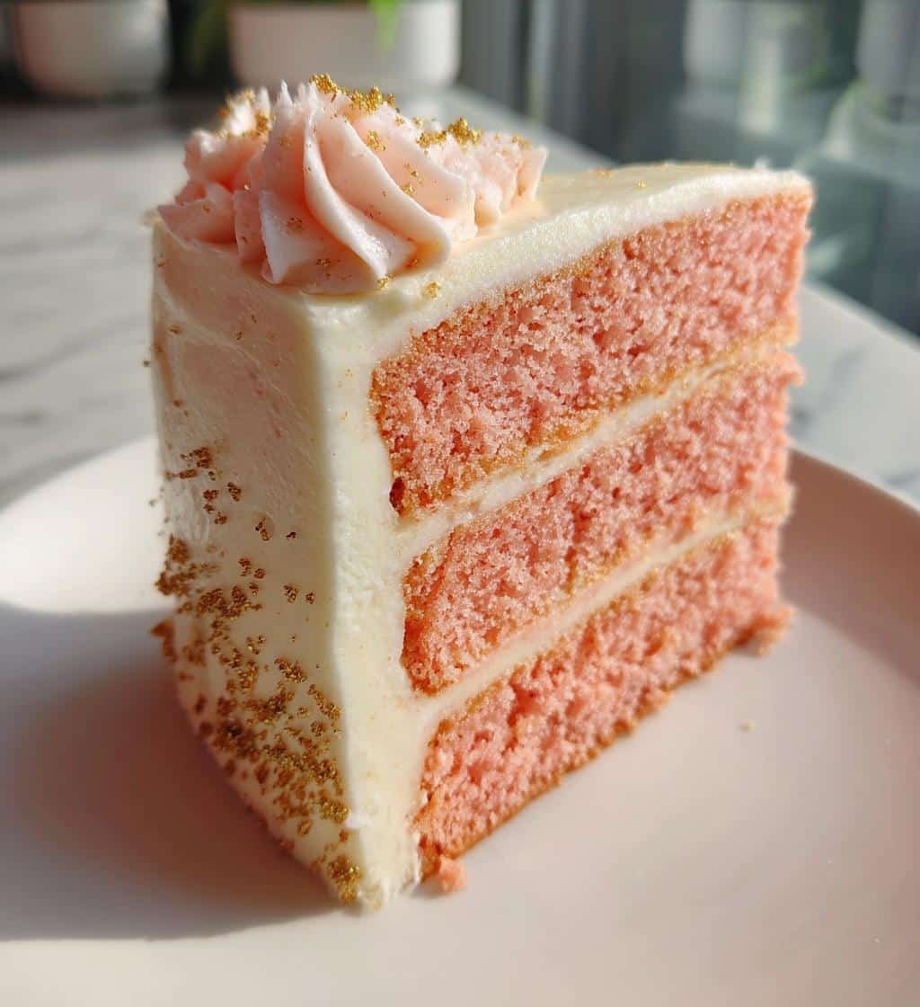 Irresistibly Pretty Heart Cake Recipe for 2 Sweet Souls