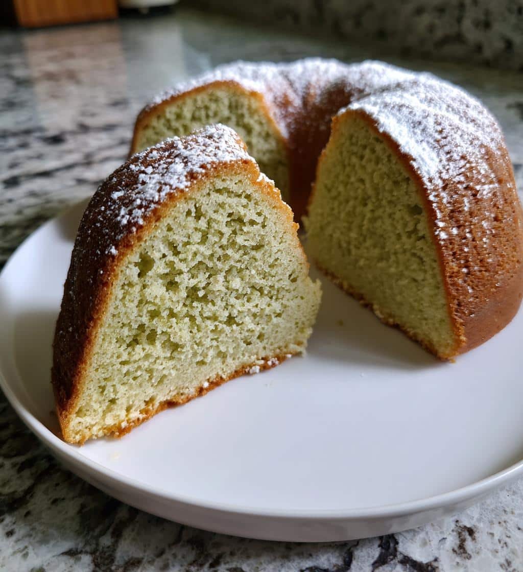 Dreamy Sage Green Heart Cake Recipe in Just 30 Minutes